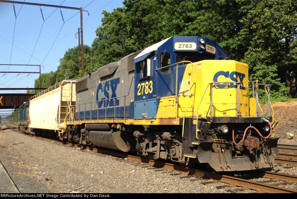 CSX GP38-2 2783 on the rear of C770-29